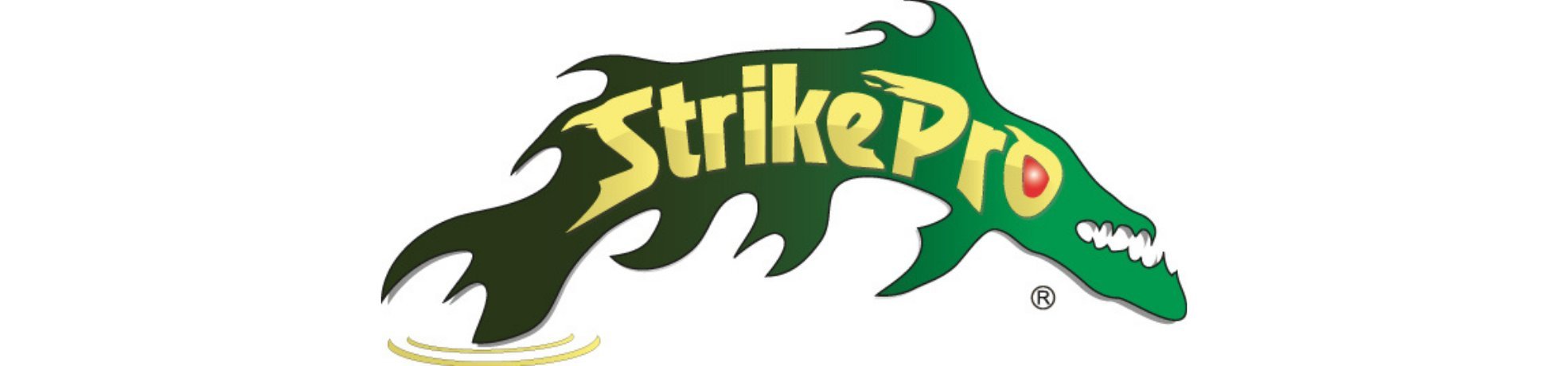 Strike Pro Logo Eagle Strike Hawk Falcon Fly Attack Fire Negative