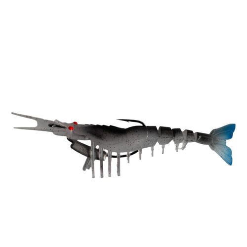 Gfin Crazy Shrimp Soft Plastic Baits With Jig Head | 5 Inch